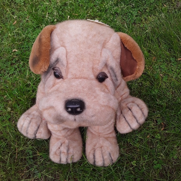 unbranded | Toys | Vintage Large Shei Pei Wrinkle Dog Realistic | Poshmark